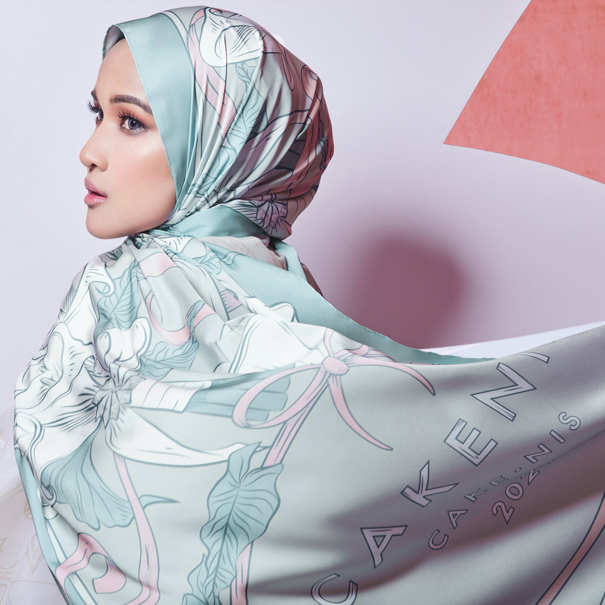 Purchase Best Printed Scarf Online In Malaysia | Cakenis