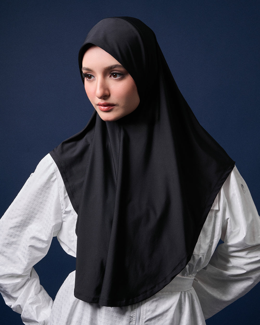 CAKENIS ZIPPER SPEEDY SPORTS HIJAB – Cakenis